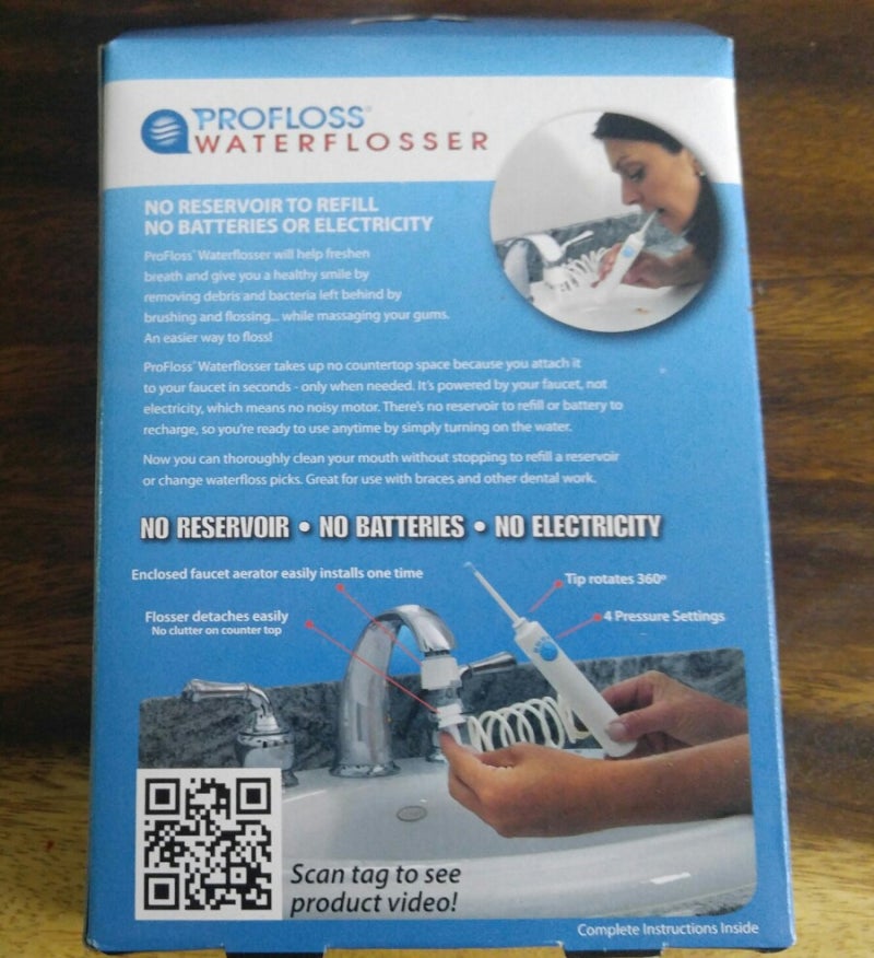 (이거추천) 저렴하고, 강력한 수동식,직수형 워터픽 추천 ProFloss Waterflosser : 네이버 블로그