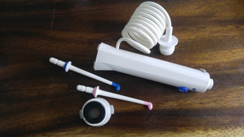 (이거추천) 저렴하고, 강력한 수동식,직수형 워터픽 추천 ProFloss Waterflosser : 네이버 블로그