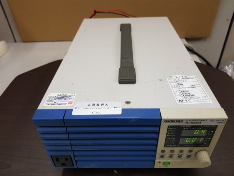 기쿠수이 PCR500M AC Power Supply(AC 1~270V, 5A, 500VA) 중고판매 및 렌탈 : 네이버 블로그