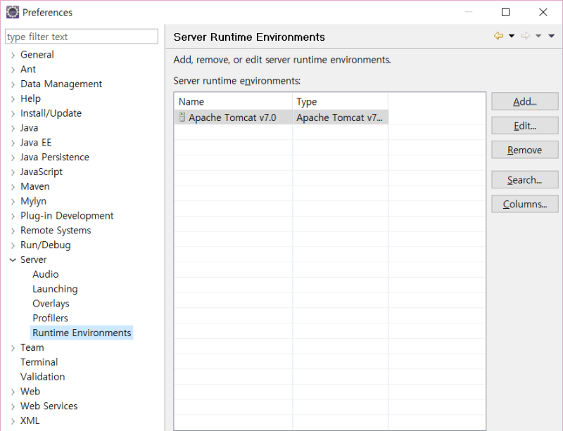 [eclipse 에러고치기] Starting Tomcat v7.0 Server at localhost has encountered a problem. : 네이버 블로그