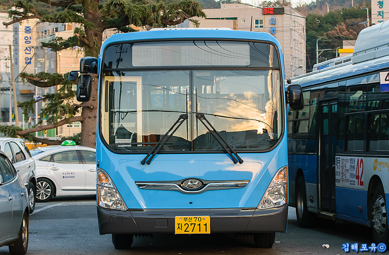 부산시내 삼화pts 42번 뉴슈퍼에어로시티 Fl Cng 상품성 개선형 27112784호 신차 네이버 블로그