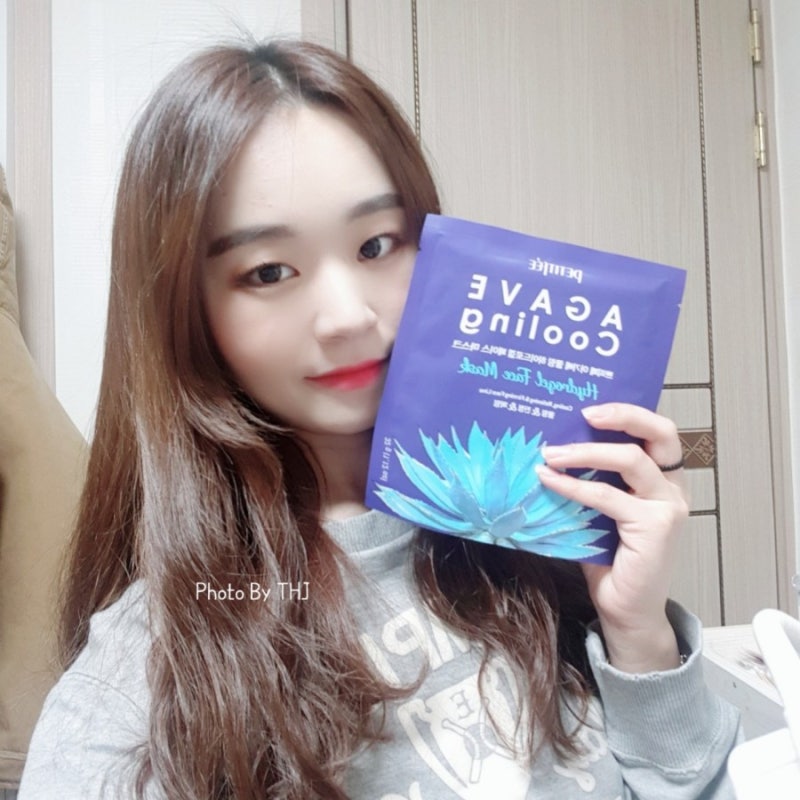 아가베 쿨링 하이드로겔 마스크팩 수분 마스크팩 추천 겨울철 수분관리템 추천 네이버 블로그
