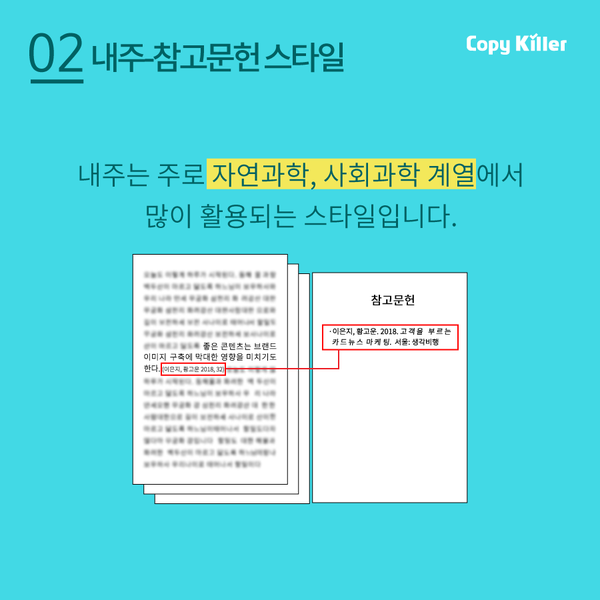 출처표기법 카드뉴스 나는 어떤 출처표기법을 써야할까 Chicago스타일편 네이버 블로그