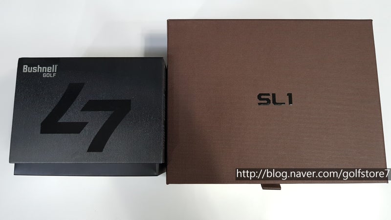 부쉬넬 L7 vs 보이스캐디 SL1 레이저 거리 측정기 개봉기 및 외관 특징 비교해보기 : 네이버 블로그