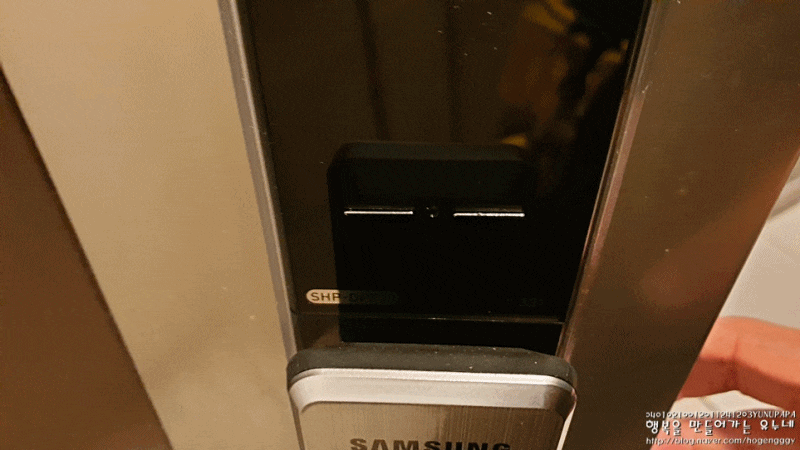 도어록 추천 삼성 전자키 SHP-DP710 좋네 좋아 : 네이버 블로그