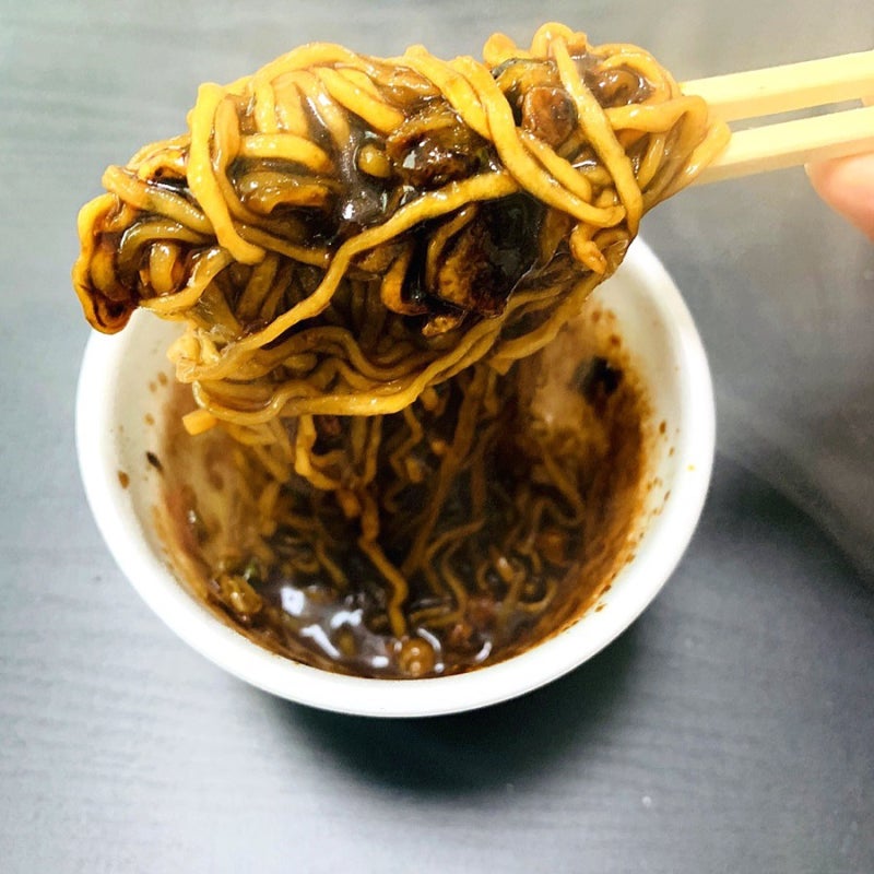 짜장범벅 짜파게티 컵라면 간단하게 먹기 좋아요 네이버 블로그