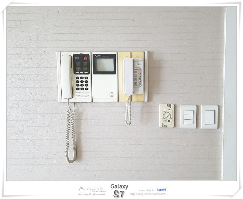 삼성 인터폰 SHT-3625 설치기 : 네이버 블로그