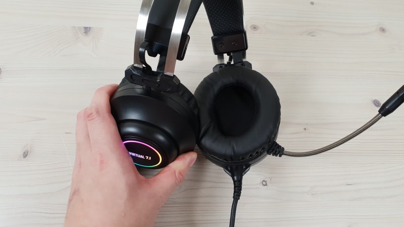 앱코 해커 ABKO HACKER N550 ENC 가상 7.1 RGB LED 초경량 헤드셋 리뷰 : 네이버 블로그