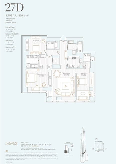 장누벨의 맨해턴 MoMA 아파트타워. super slender "53W53" @ new york by jean nouvel ...