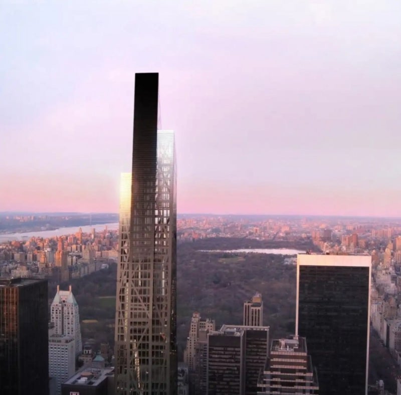 장누벨의 맨해턴 MoMA 아파트타워. super slender "53W53" @ new york by jean nouvel ...