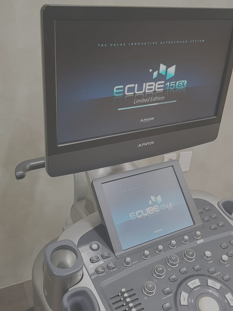 [판매완료] ALPINION-알피니언 초음파 진단기 E-CUBE 15 LimitedEdition (중고, 2016년 11월식 ...