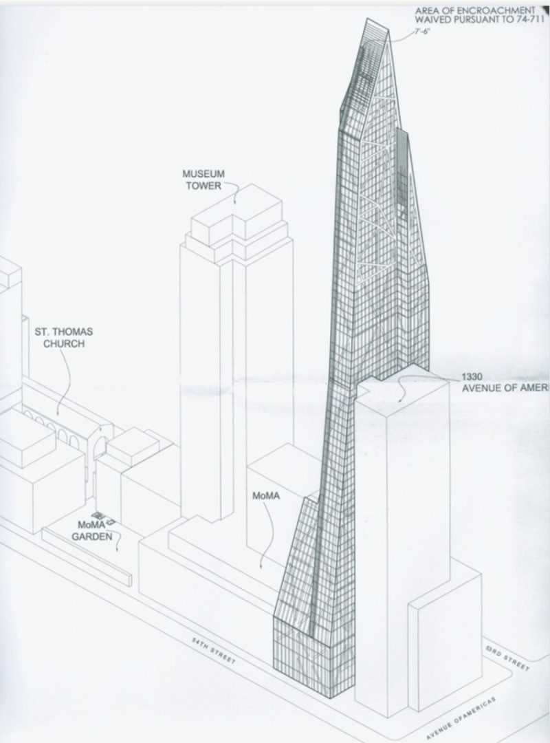 장누벨의 맨해턴 MoMA 아파트타워. super slender "53W53" @ new york by jean nouvel ...