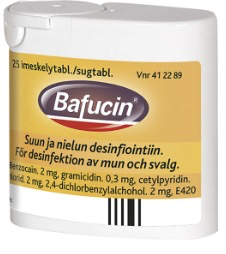 핀란드 약 소개; 1) Bafucin (감기약 - 목감기 증상) : 네이버 블로그