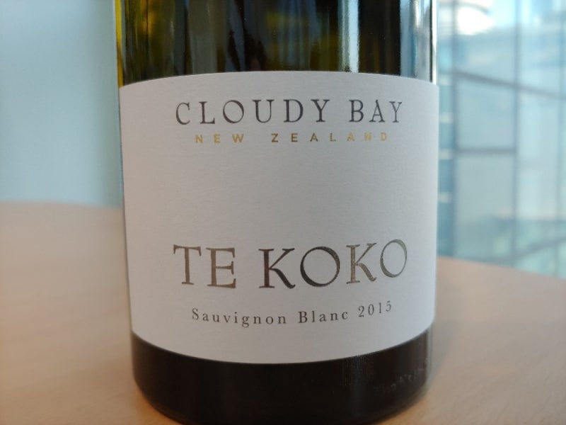 뉴질랜드 말보로 화이트와인 클라우디베이 테코코 소비뇽블랑 Cloudy Bay TE KOKO Sauvignon Blanc 2015 ...