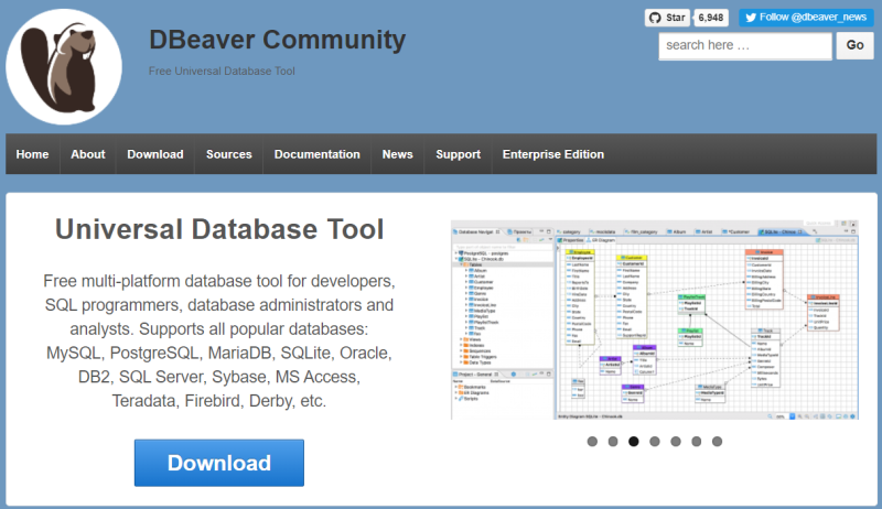 무료 DB Tool (DBeaver) : 네이버 블로그