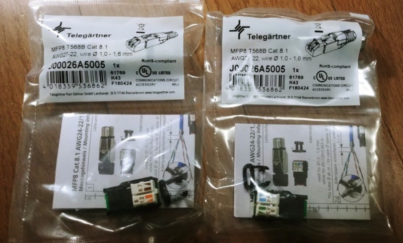 오디오용 랜케이블 CAT8 Lan Cable with Telegartner : 네이버 블로그