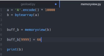 Python memoryview() : 네이버 블로그