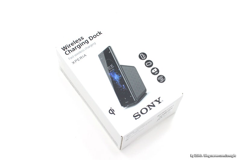 [리뷰] QI 9W 규격을 지원하는 소니 고속 무선 충전기 SONY XPERIA WCH20 개봉 및 사용 후기. : 네이버 블로그