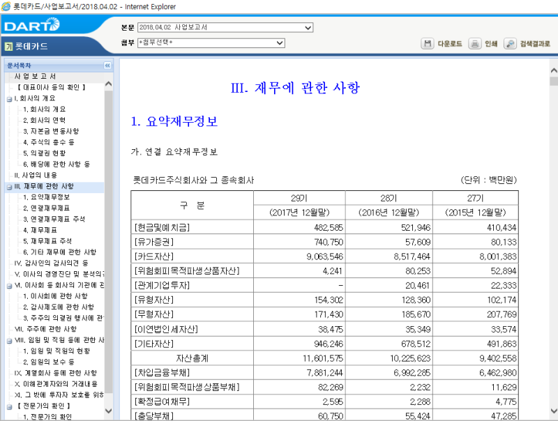 전자공시시스템dart 활용하기 네이버 블로그