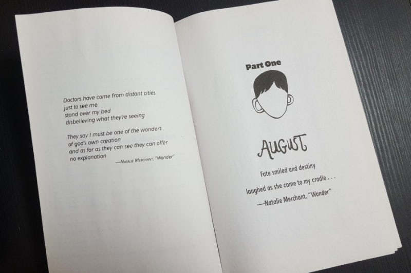 Wonder- part one, August : 네이버 블로그