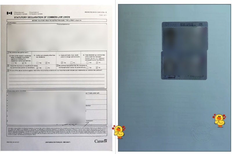 캐나다 common law declaration 하기 + common law 자격으로 work permit 신청하기 : 네이버 블로그