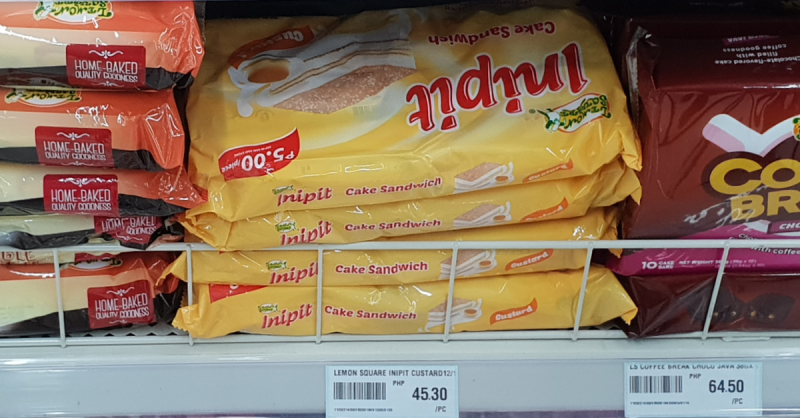 필리핀 과자) 이니핏 Inipit 케이크샌드위치 : 네이버 블로그