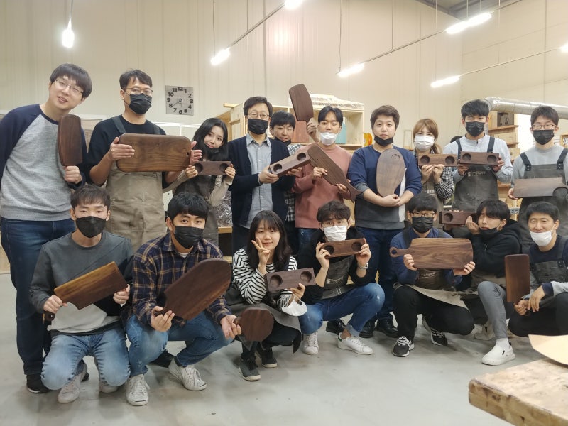 삼성전자 조직력강화행사 일일목공체험원데이클래스빵도마만들기우드스피커만들기20190325 네이버 블로그
