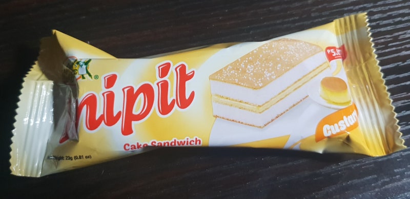 필리핀 과자) 이니핏 Inipit 케이크샌드위치 : 네이버 블로그
