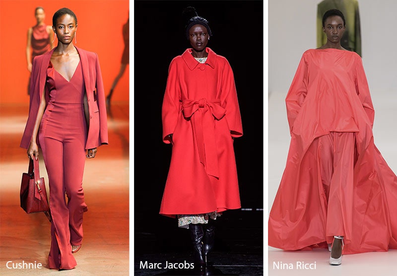 Fall/ Winter 2019-2020 Color Trends/ 2019-2020 가을/겨울 패션 위크 컬러 트랜드(뉴욕 ...