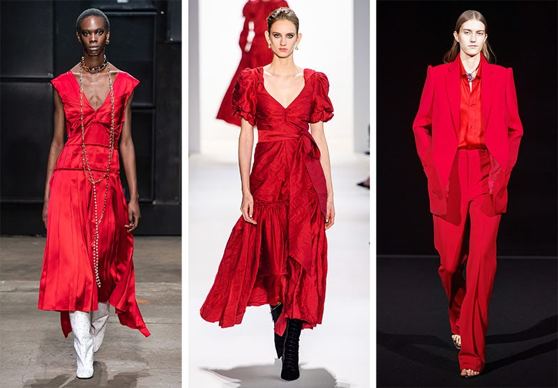 Fall/ Winter 2019-2020 Color Trends/ 2019-2020 가을/겨울 패션 위크 컬러 트랜드(뉴욕 ...