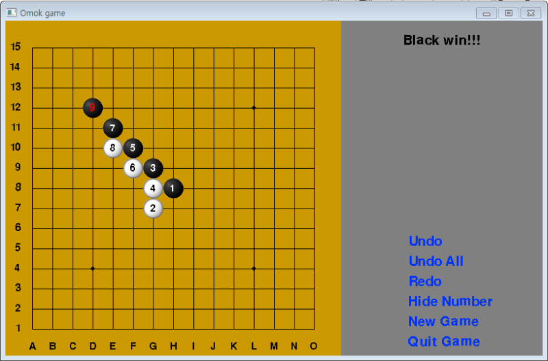 [Python - Pygame] 오목(Omok) - 1단계 : 네이버 블로그