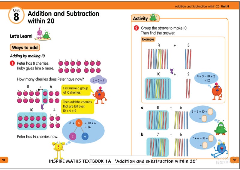 [국제학교 수학교과서] 제주 NLC* 주니어 수학 교과서 'INSPIRE MATHS'의 기본 도서 'MY PALS ARE ...