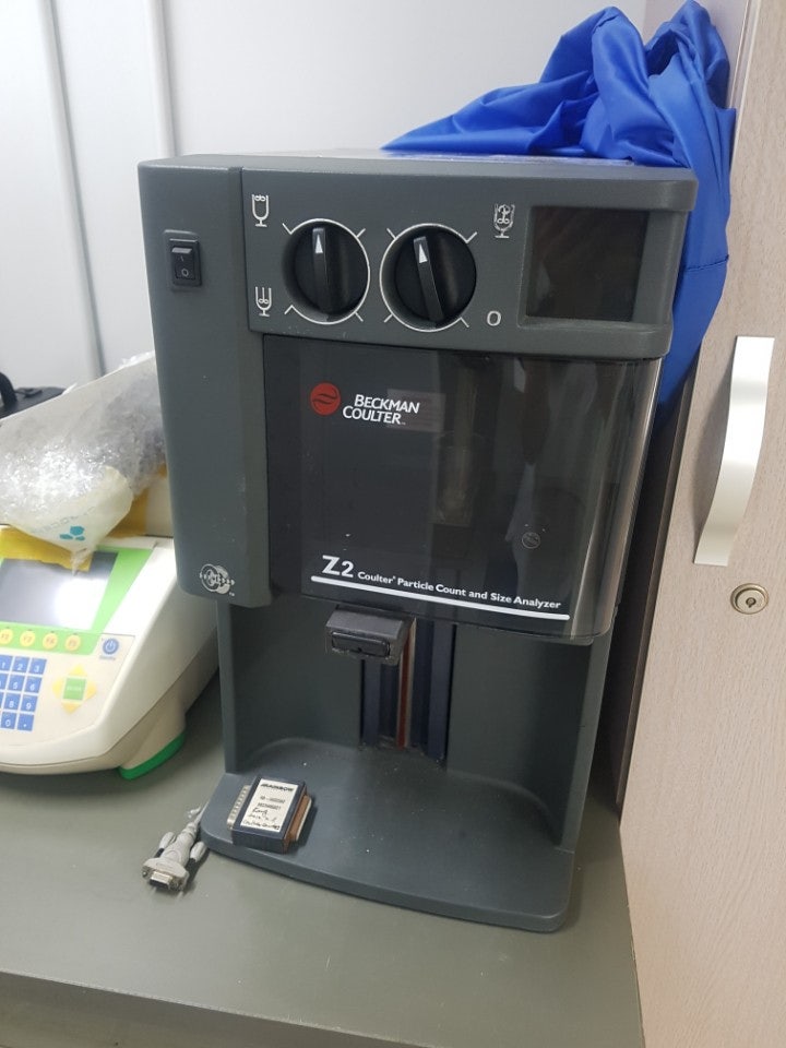 베크만 beckman coulter 판매합니다 모델명-z2 : 네이버 블로그