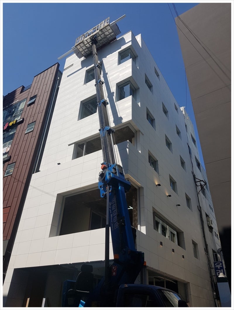 부산시스카이차부산중구스카이차광복동스카이차남포동스카이차상가리모델링공사현장외부구조물시공작업스카이차일대작업~ 네이버 블로그