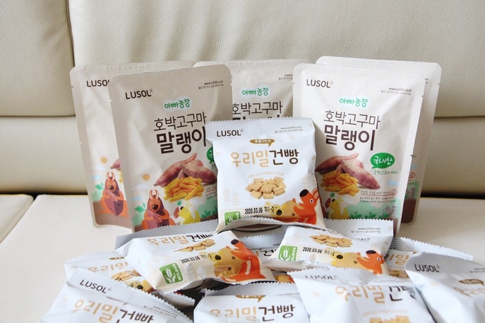 유아용과자 루솔 우리밀건빵 고구마말랭이로 건강간식 챙겨줘요 네이버 블로그