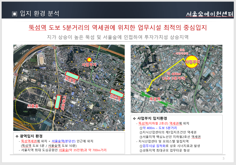 성수동 지식산업센터 현황 및 서울숲 에이원센터 분양 네이버 블로그
