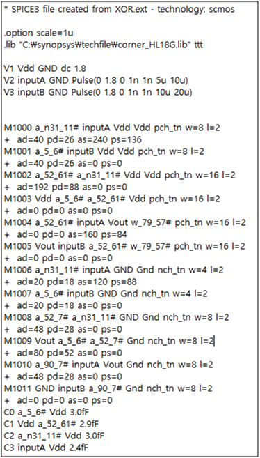 [CMOS-PMOS와 NMOS 활용] Magic tool 활용 - XOR gate : 네이버 블로그