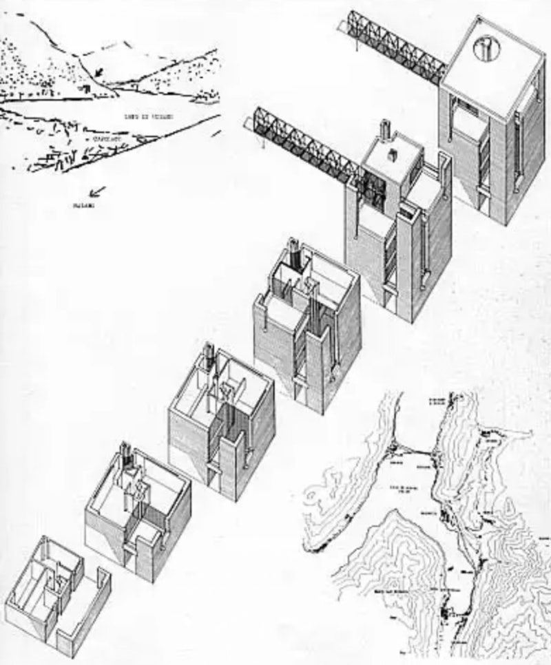 마리오 보타의 카사 비앙키 casa bianchi @ riva san vitale by mario botta, 1973 ...