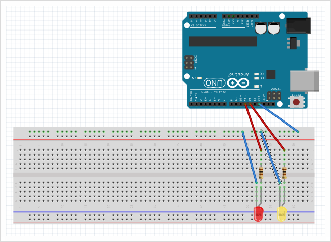 [아두이노 강좌] pinMode와 digitalWrite를 이용하여 LED 깜빡이기 : 네이버 블로그