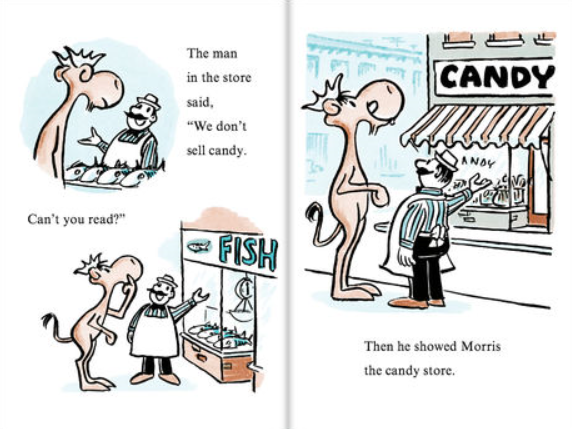 [얼리리더스]Morris Goes to School/I can read 1 : 네이버 블로그