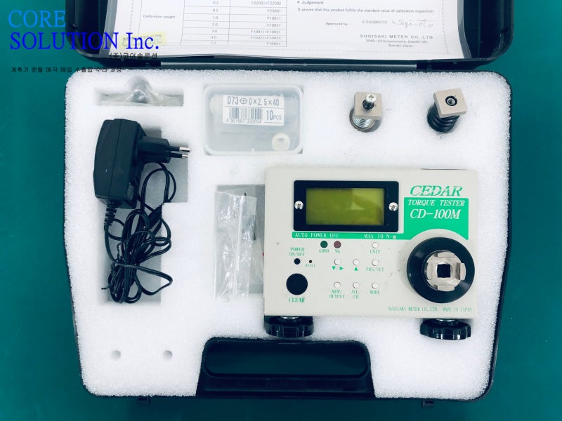 CD-100M 판매,렌탈,매각,매입,수리,교정,수출입 CD-100M Torque Tester(Torque Meter) 중고계측기 ...