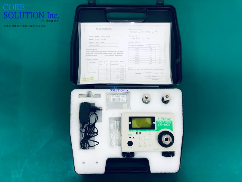 CD-100M 판매,렌탈,매각,매입,수리,교정,수출입 CD-100M Torque Tester(Torque Meter) 중고계측기 ...