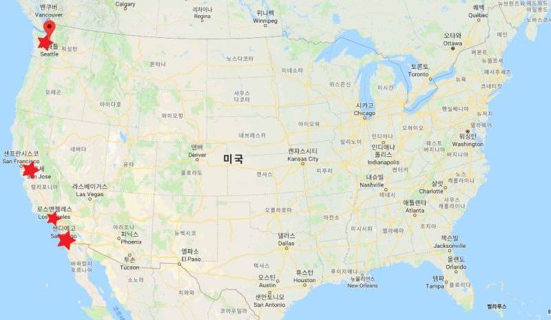 [포워딩실무] 미국 수출 해상운송 루트의 이해 : 네이버 블로그