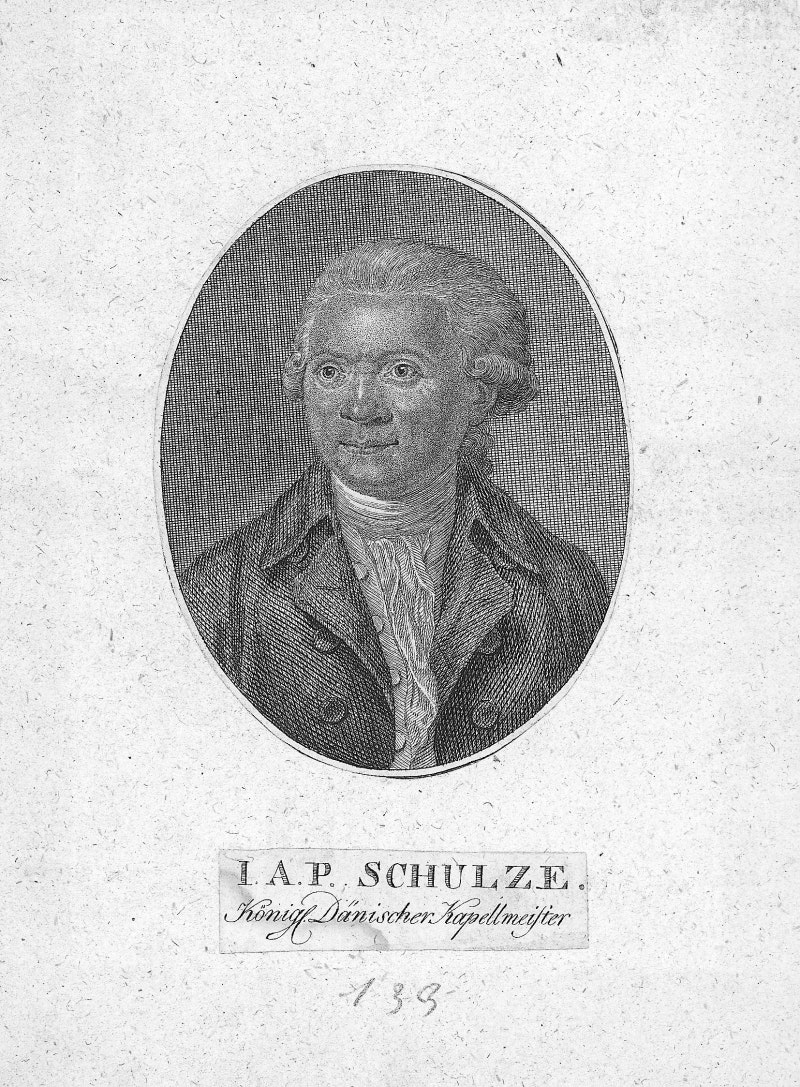 125) 요한 아브라함 피터 슐츠 (Johann Abraham Peter Schulz, 1747–1800, 고전주의 독일의 ...