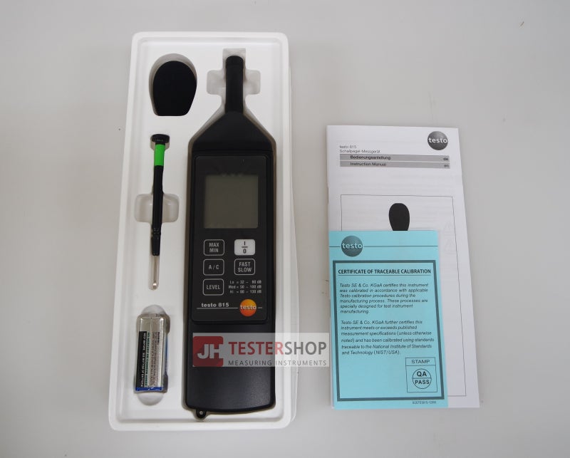 TESTO 815 디지털 소음계/소음 측정기/휴대용 측정기 : 네이버 블로그