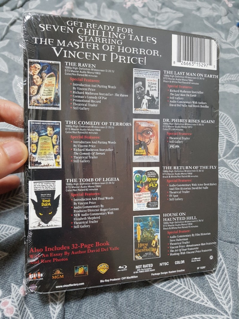빈센트 프라이스 컬렉션 2 (The Vincent Price Collection II) 블루레이 : 네이버 블로그