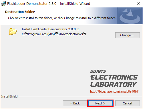 STM32 MCU 부트로더 펌웨어 다운로더 - Flash Loader Demonstrator : 네이버 블로그