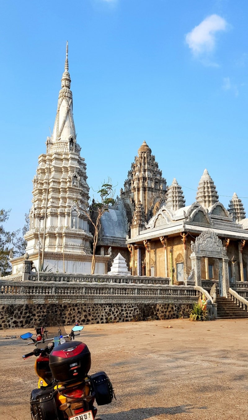캄보디아여행(캄.태편4) ㅡ 프놈산뚝 (Phnom Suntuk).Kouk Nokor Temple.Phnom Pros Pagoda ...