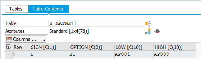 [SAP ABAP] Parameter와 Select-options : 네이버 블로그