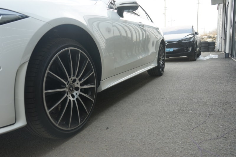 벤츠 C257 CLS400을 CLS400 AMG 라인으로 순정 바디킷 작업! : 네이버 블로그